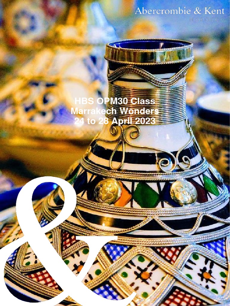 Program Description - HBS OPM30 Class - Marrakech - April 2023 | PDF Program Description - HBS OPM30 Class - Marrakech - April 2023 | PDF