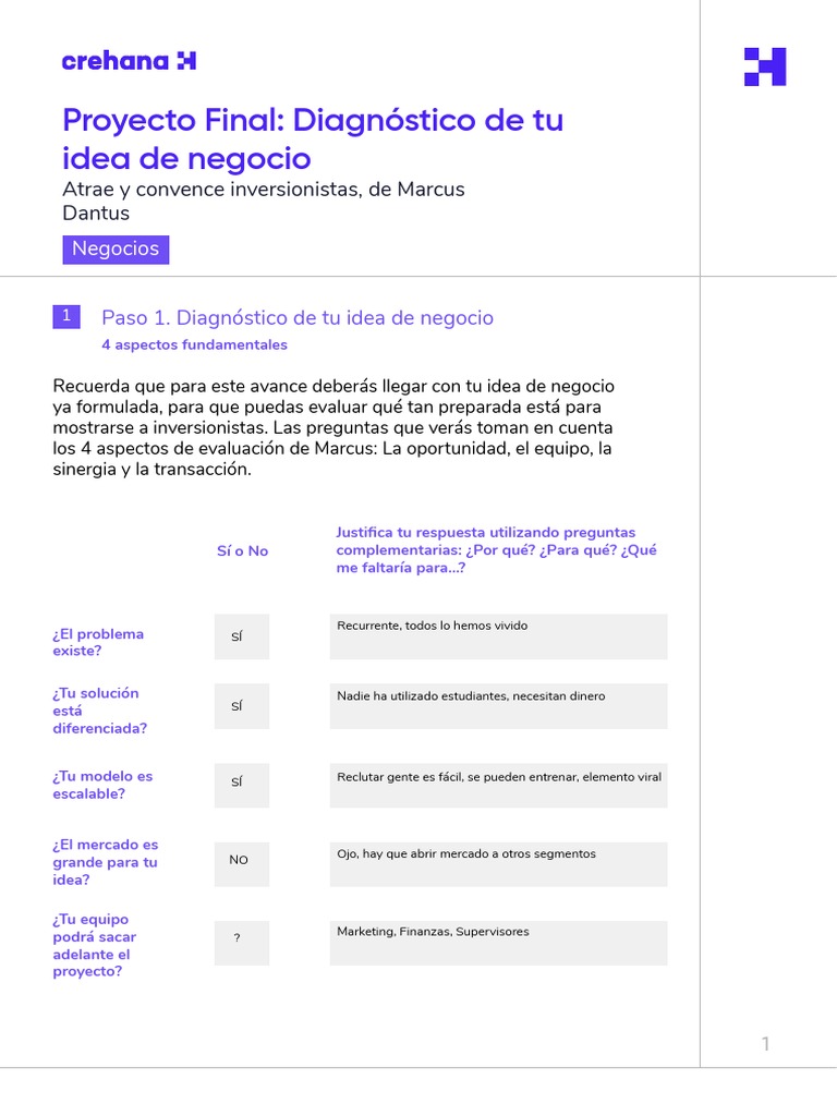 Proyecto Final - Ejemplo | PDF