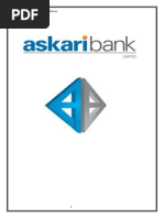 Askari Bank (Internship Report) | PDF | Cheque | Banks