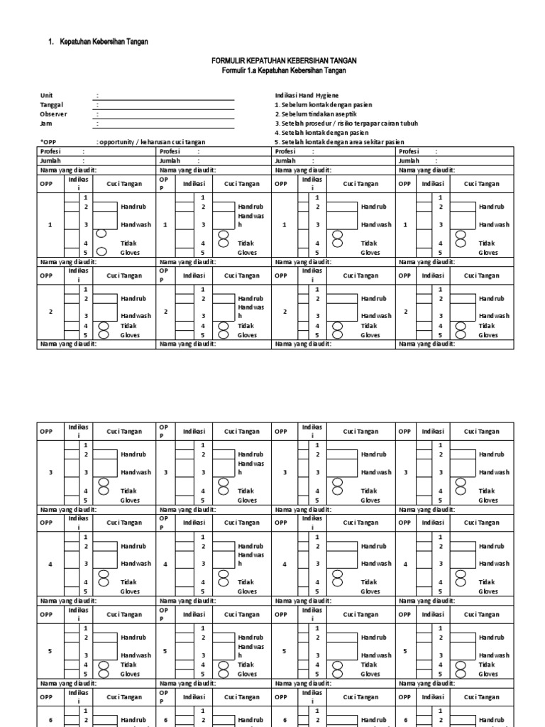 Formulir INM | PDF