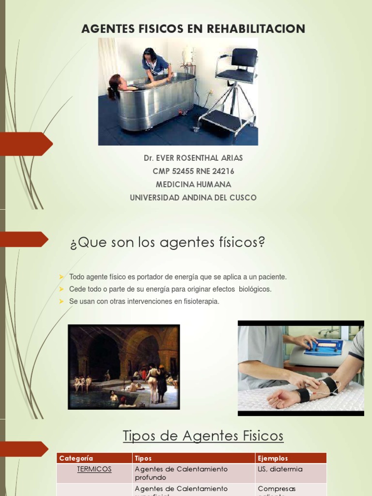 Agentes Fisicos en Rehabilitacion | PDF | Ultrasonido | Medicina