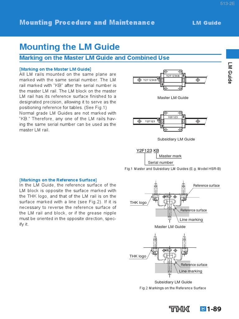LM Assembly THK | PDF | Screw | Welding