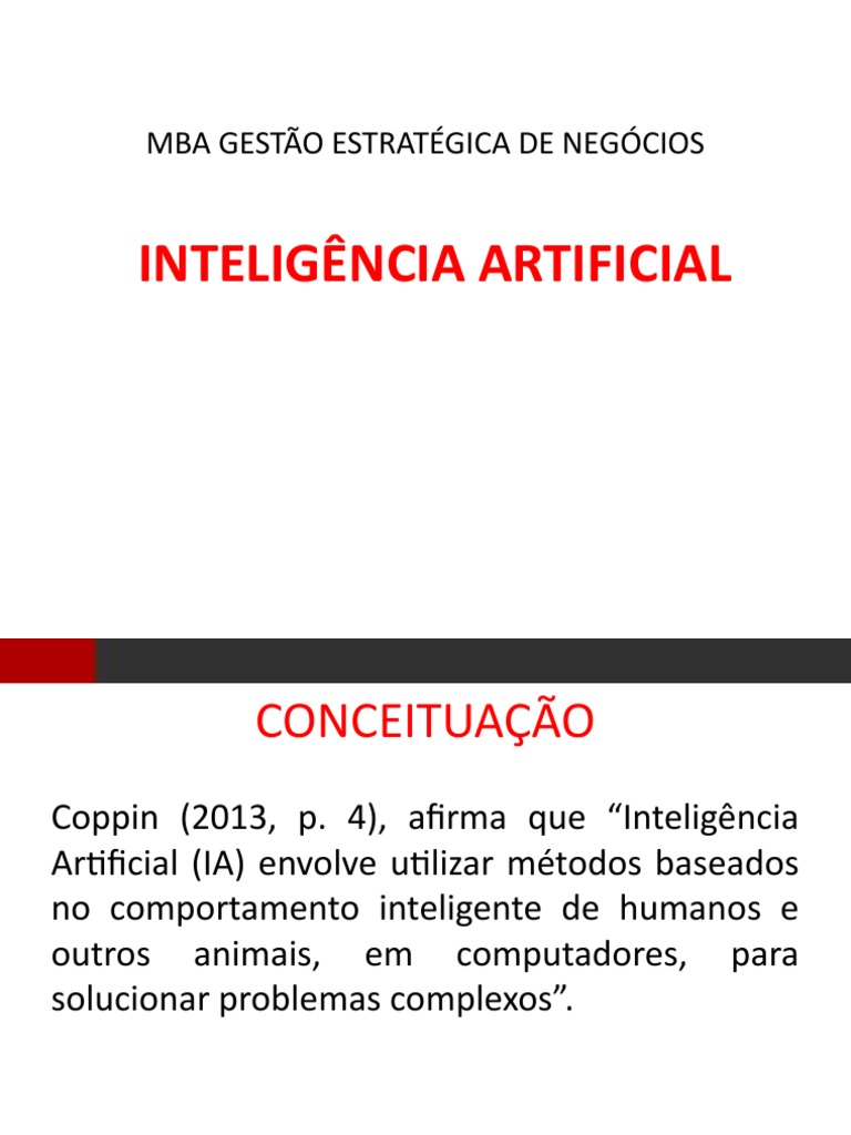 A evolução da inteligência artificial: dos primórdios à ...