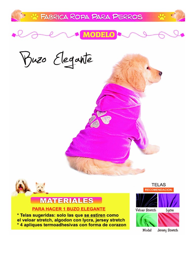 Patrones de Ropa para Perros86 | PDF