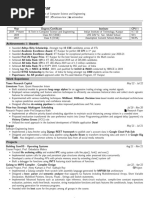 IIM A Resume Format For Freshers | PDF | Mechanical Engineering | Schools