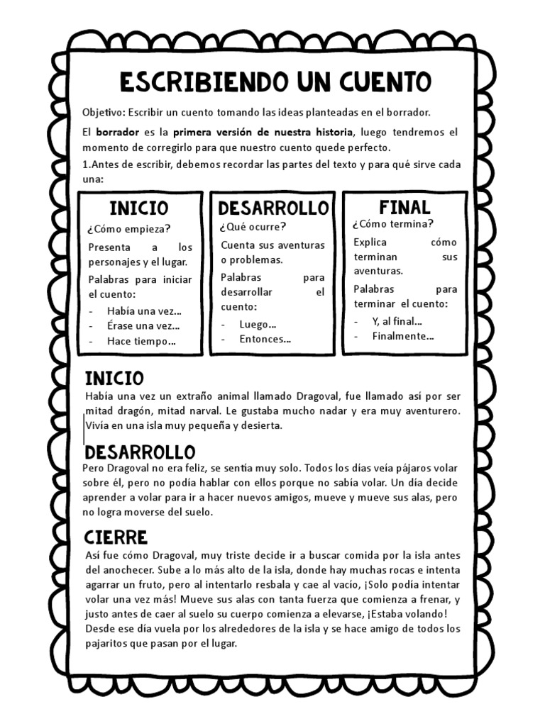 Borrador de Un Cuento | PDF