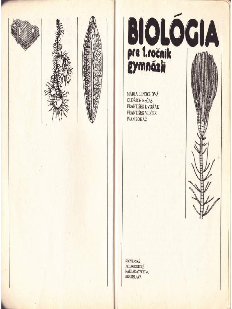 Biologia Pre 1.rocnik Gymnazia 1983 | PDF