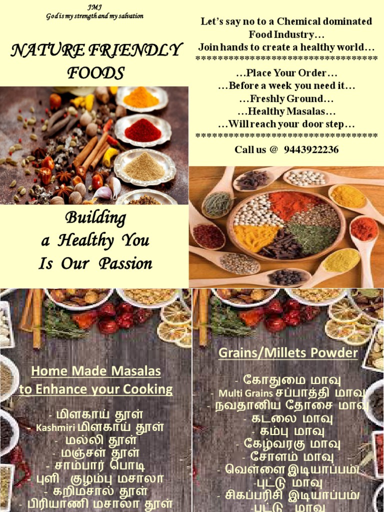 Nature Friendly Foods | PDF