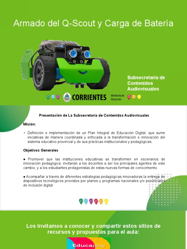 Armado y Carga de Batería Del Q-Scout | PDF | Informática