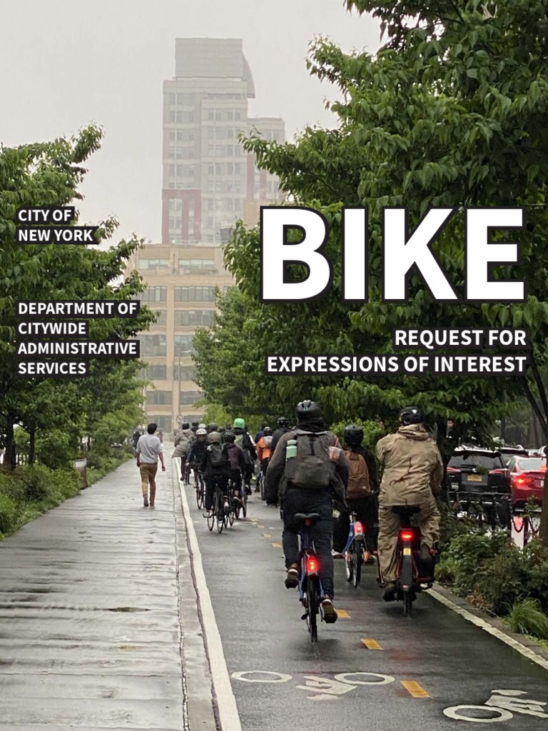 NYC DCAS Bike Request For Expressions of Interest | PDF | New York City ...