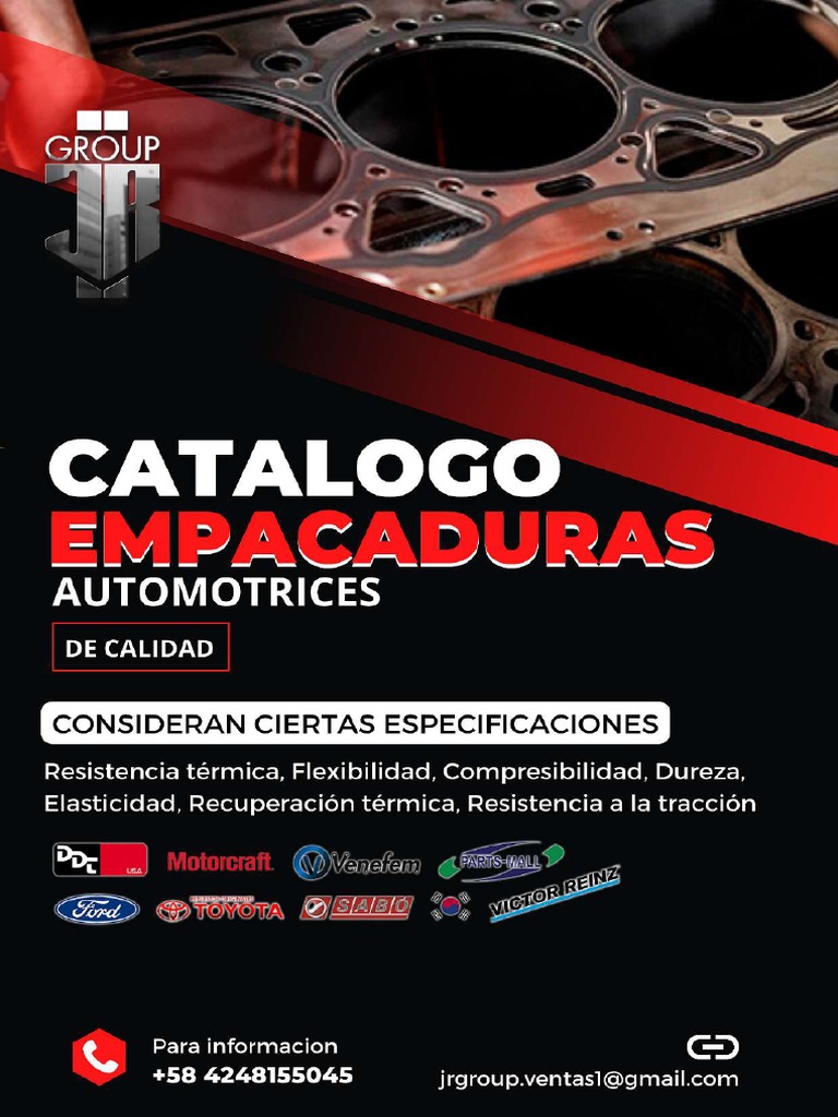 Catalogo Empacaduras | PDF