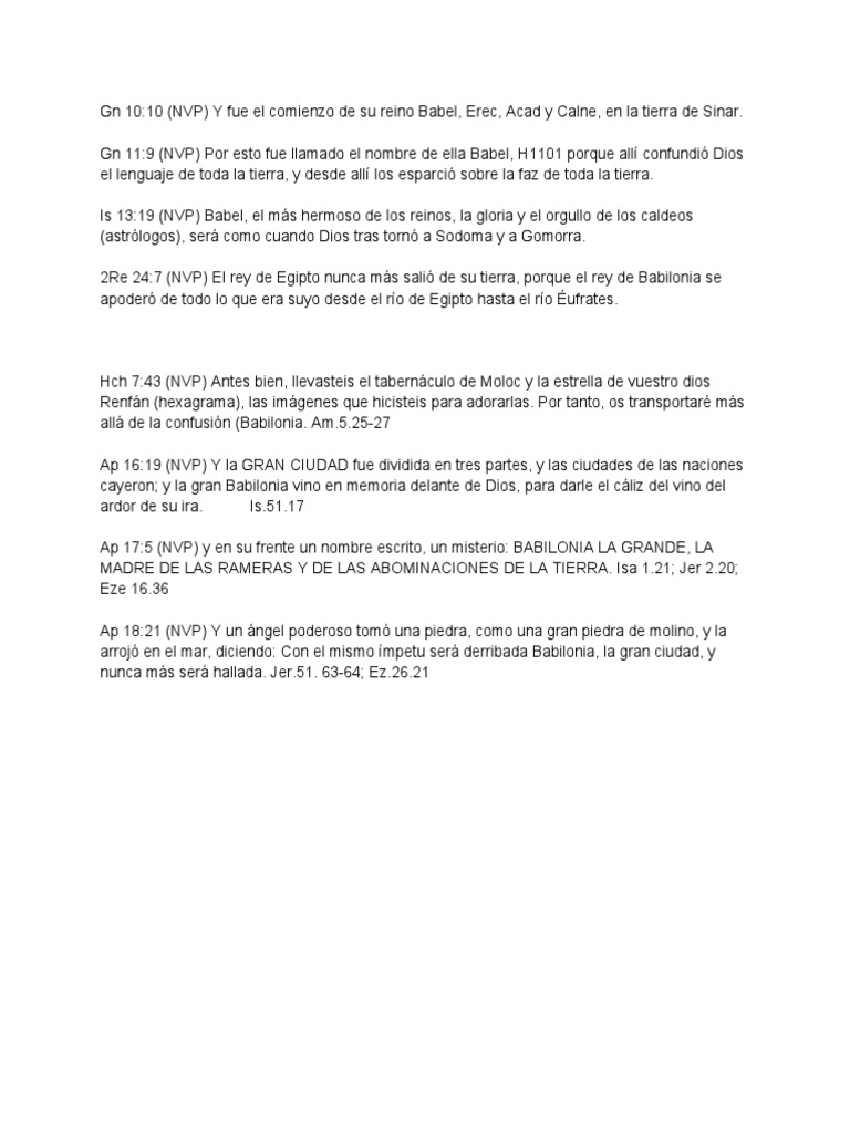 Historia y Caída de Babilonia | PDF | Clásicos