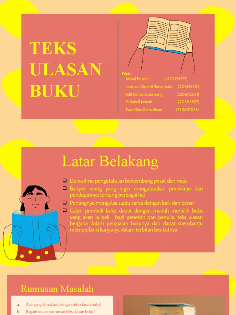 Teks Ulasan Buku | PDF