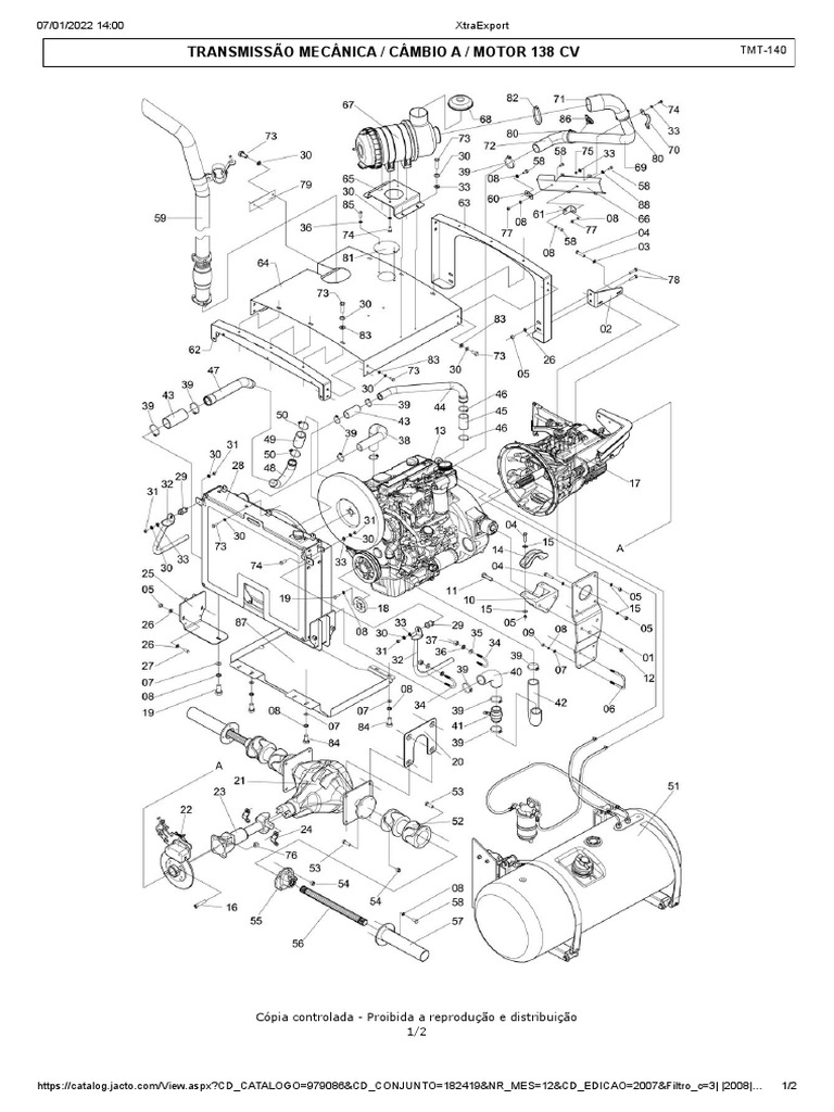 Jacto Webparts | PDF | Peças de veículos | Motores