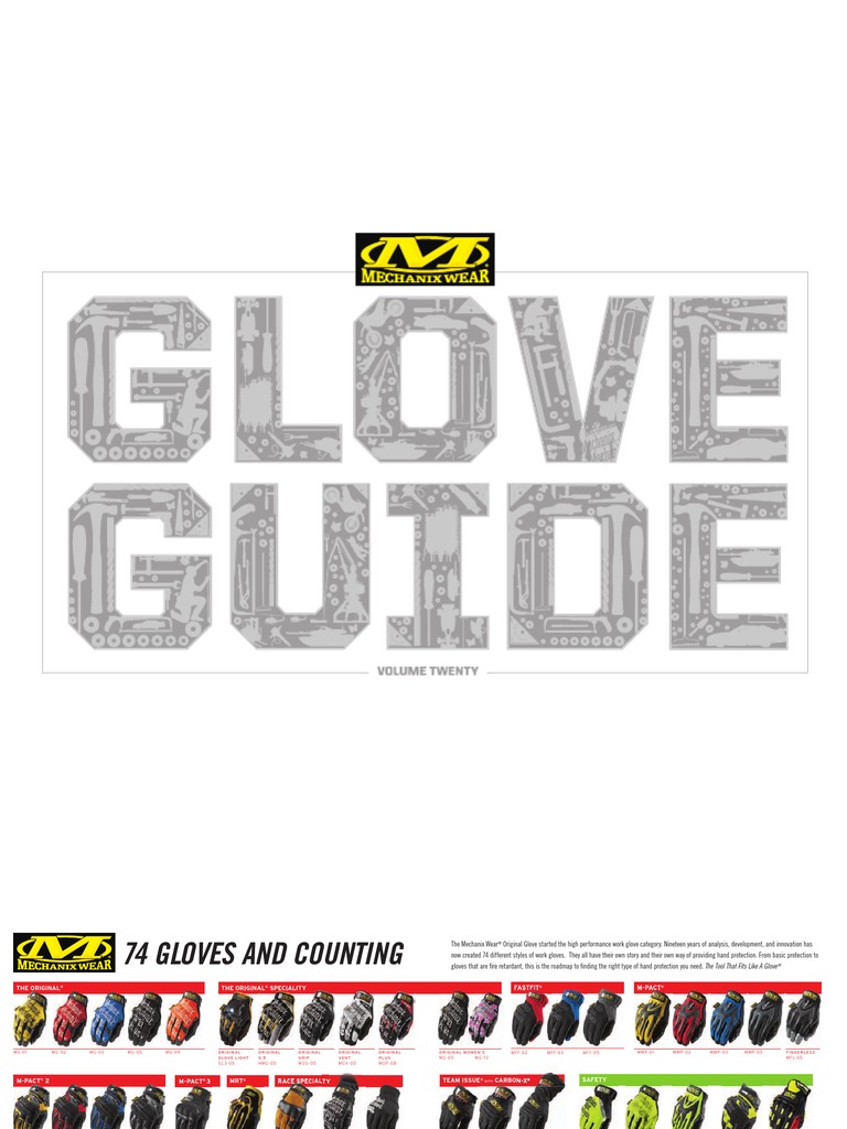 Mechanix Wear Glove Guide | PDF | Glove | Leather Mechanix Wear Glove Guide | PDF | Glove | Leather