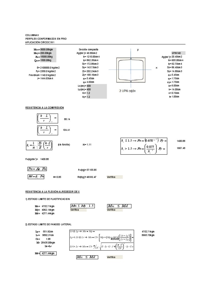 Seccion Cajon 2UPN | PDF | Ciencia y matemáticas