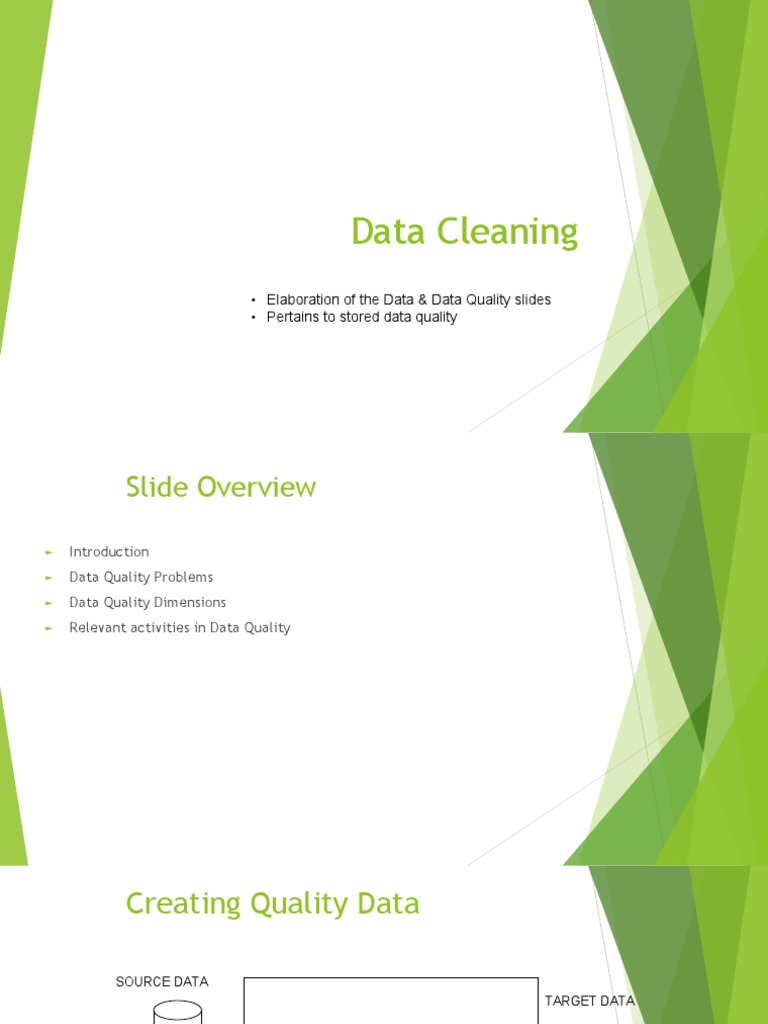 5 Data Cleaning | PDF | Data Quality | Data