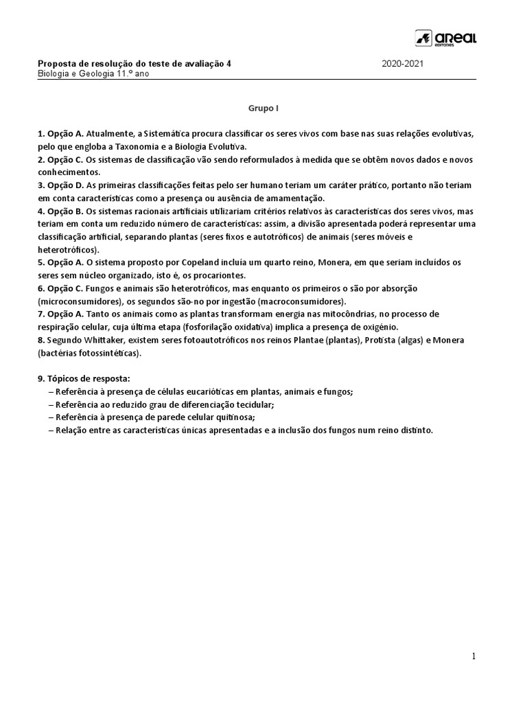 Ae bg11 Prop Resol 4 Mar2021 | PDF | Plantas | Bactérias
