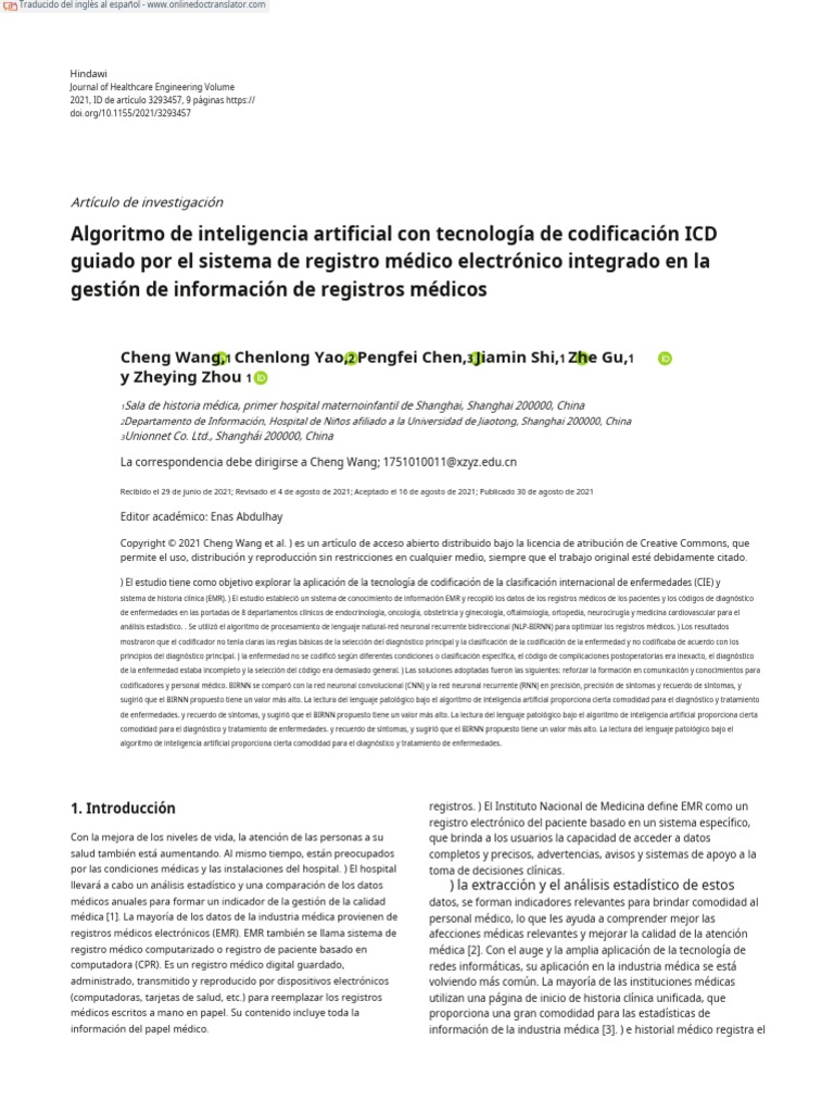 en Es | PDF | Diagnostico medico | Ct Scan