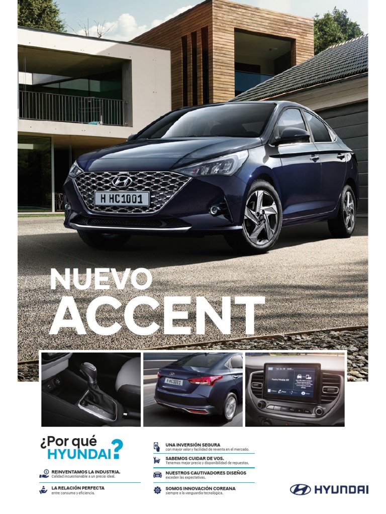 Ficha Tecnica Accent 2021 2 | PDF | Vehículo de motor | Fabricantes de ...