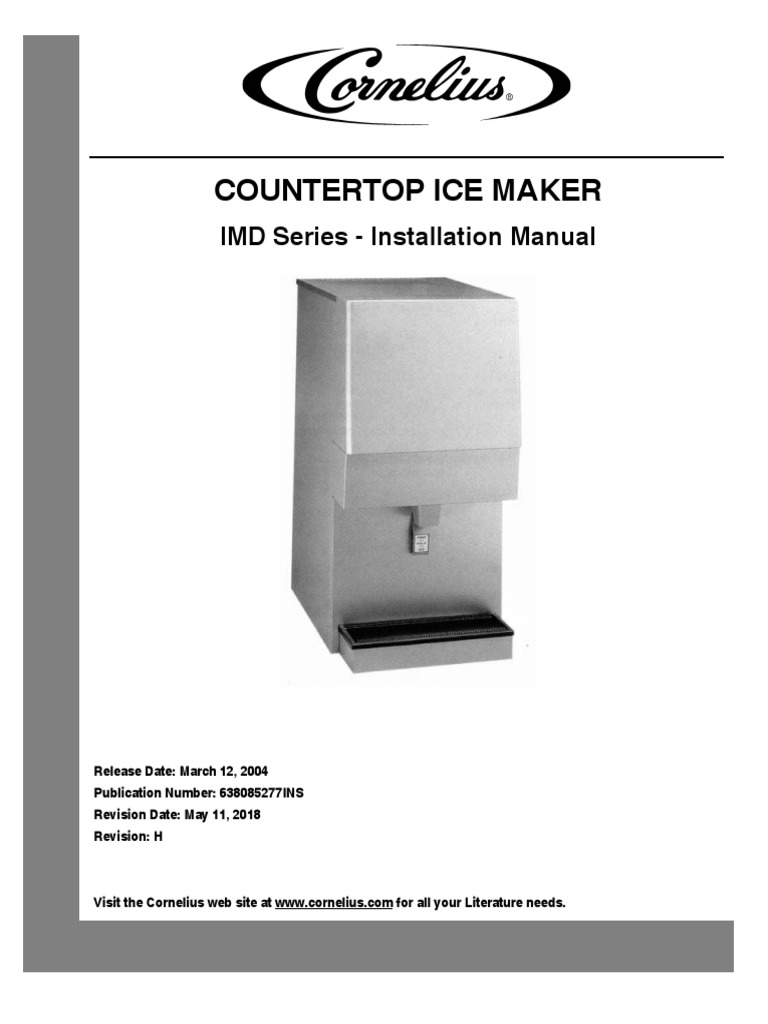 IMD Series Ins Manual | PDF | Equipment | Building Engineering