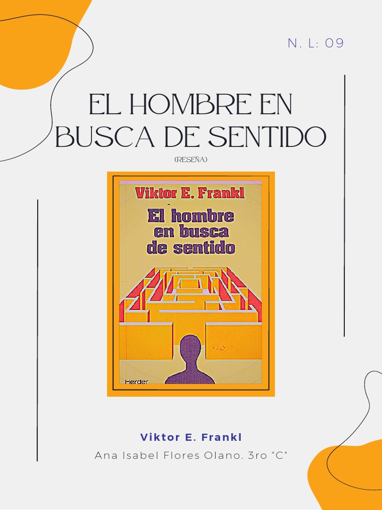 Reseña de "El hombre en busca de sentido" | PDF | Narración