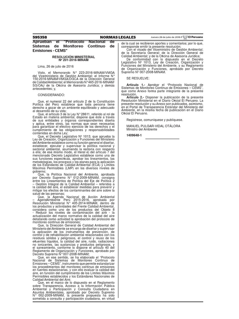 Publicacion Oficial - Diario Oficial El Peruano | PDF | Justicia ...