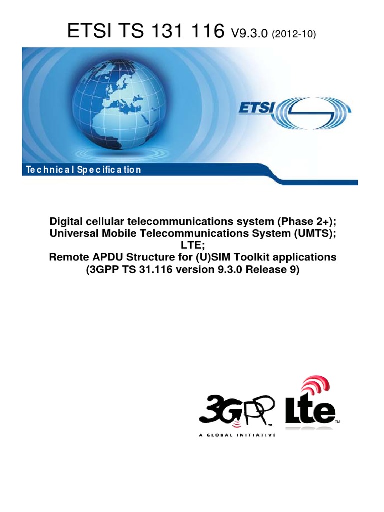 Ts 131116v090300p | PDF | Telecommunications Standards | Computing