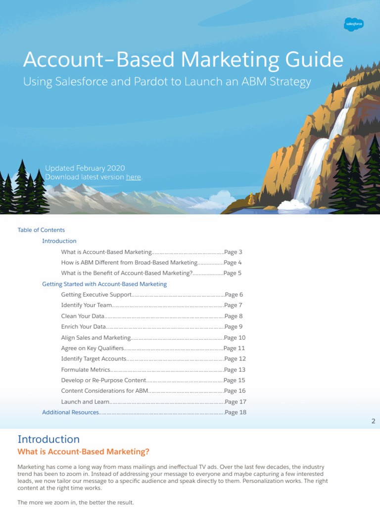 ABM Account Based Marketing Guide | PDF | Marketing | Sales