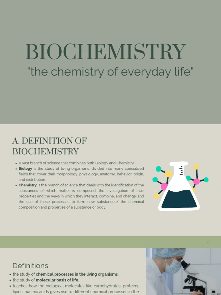 Biochem 1 | PDF | Chemistry | Biochemistry