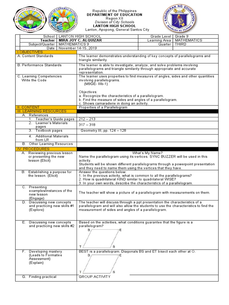 Grade 9 - Measures of Angles | PDF | Rectangle | Learning