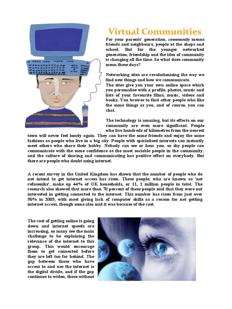 Reading Virtual Communities | PDF | Internet | Mass Media