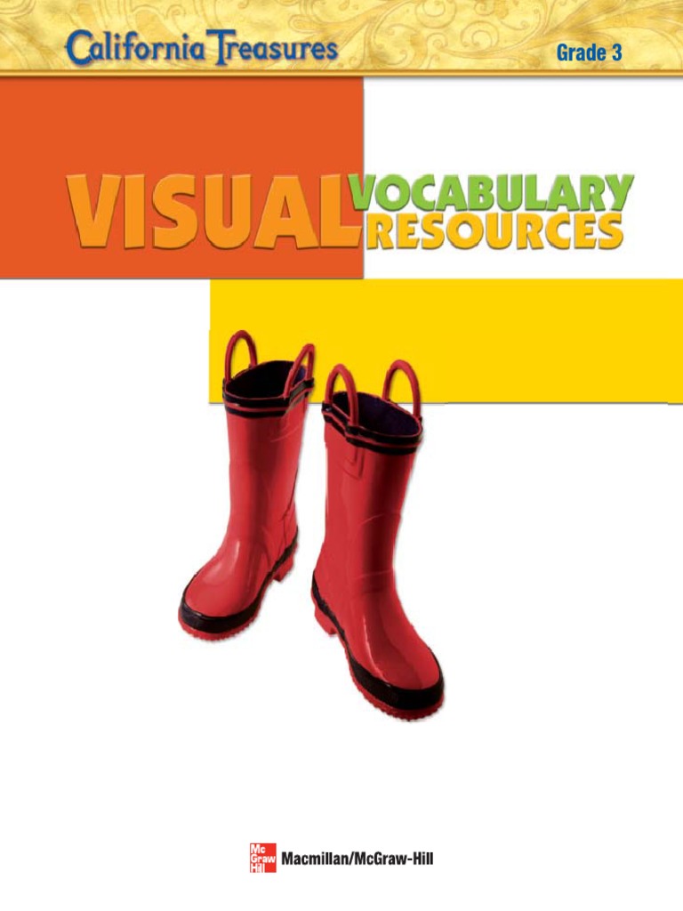 California Treasures. Grade 3. Visual Vocabulary Resources | PDF ...