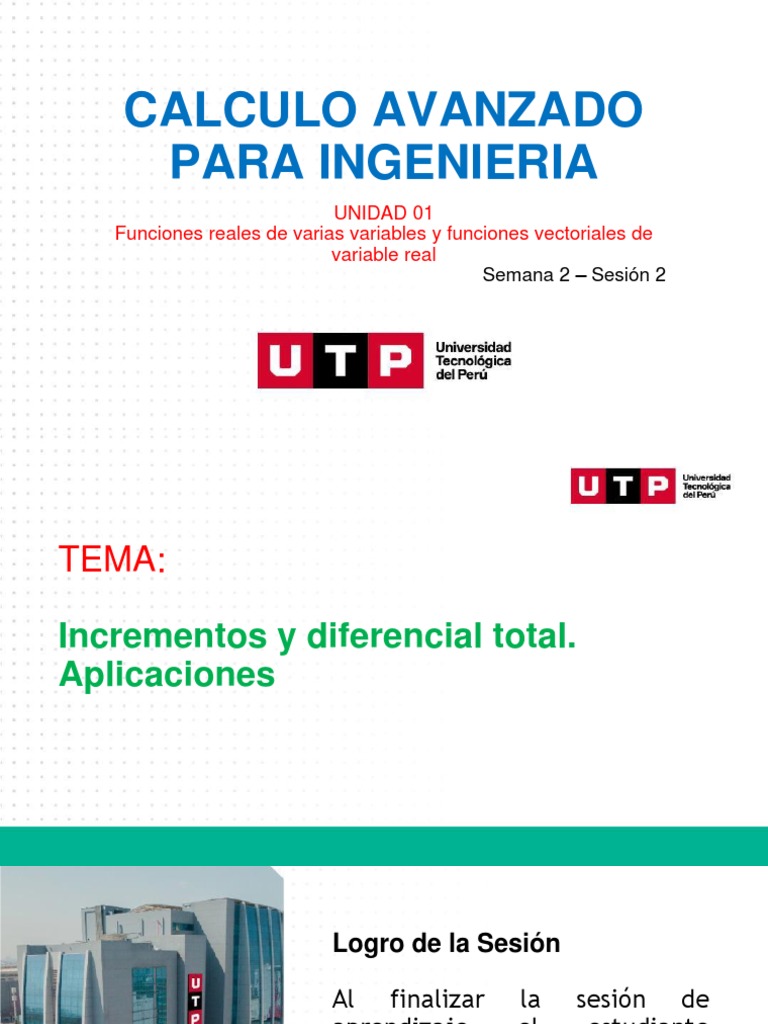 S02.s2-Incrementos y Diferencial Total | PDF | Medición | Función ...