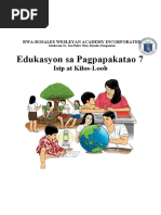 Esp 7-Quarter 2-Module 1 | PDF