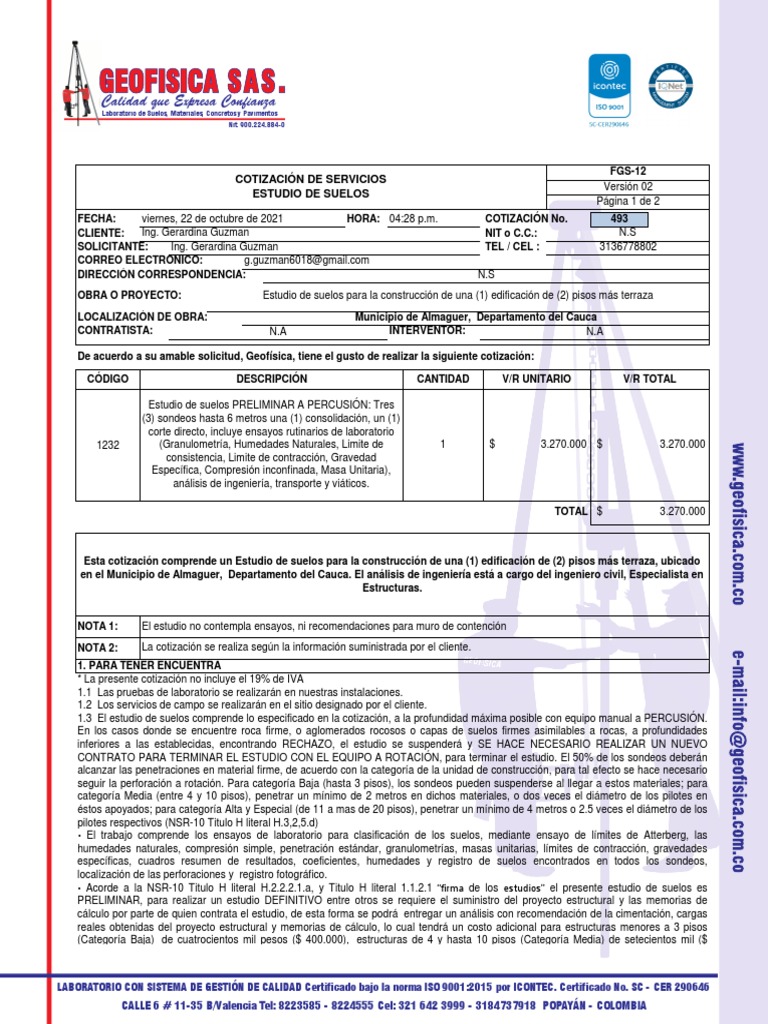 493 FGS-12 Ed 2p+terr | PDF | Fundación profunda | Bancos