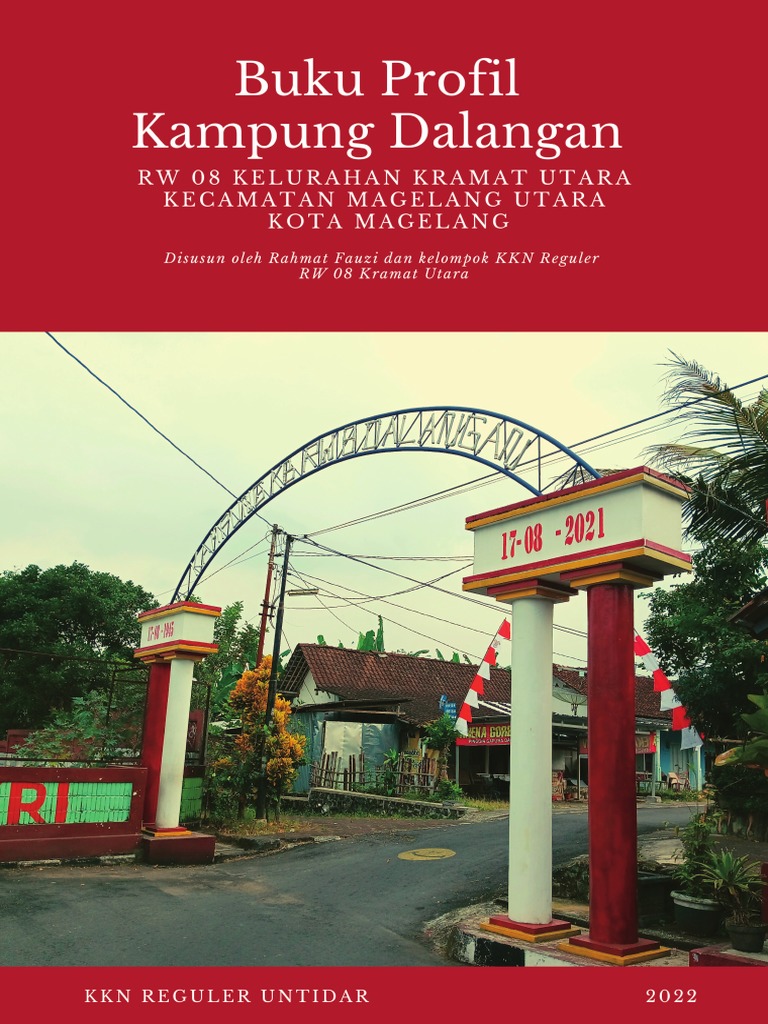 Buku Profil RW 08 Kampung Dalangan | PDF