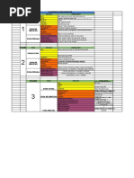 Programa Arquitectonico - Excel | PDF