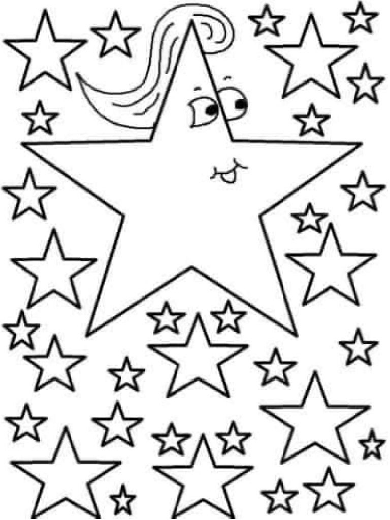 Fisa Stele de Colorat | PDF