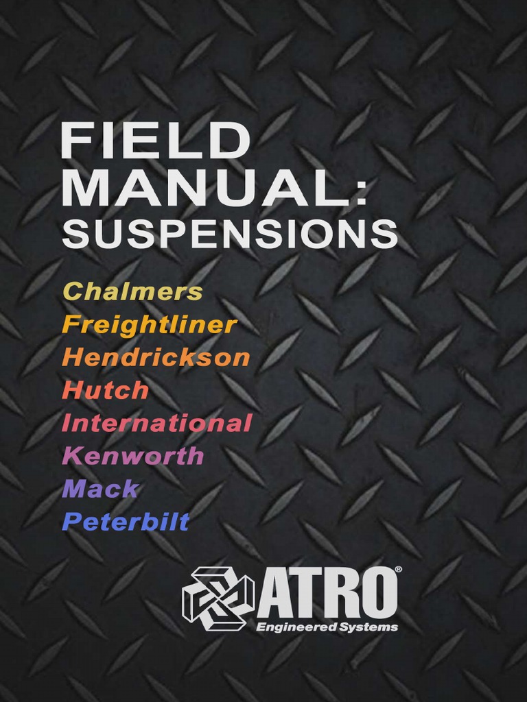 ATRO Field Manual 061214 | PDF | Exhaust Gas | Mechanical Engineering