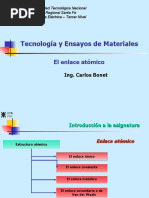 Materiales Ceramicos Tipos de Enlaces | PDF | Enlace químico | Enlace ...