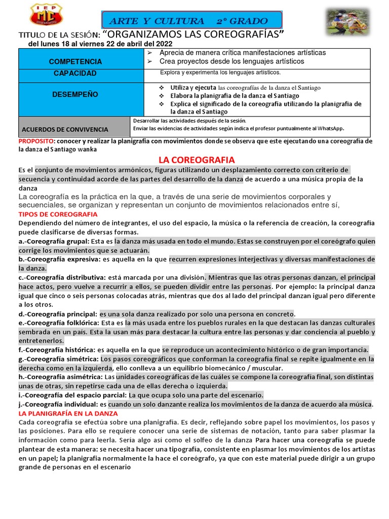 Coreografia | PDF | Bailes