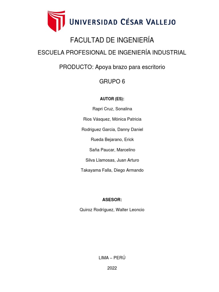 Examen Final Ing. Producto GRUPO 6 | PDF | Ingeniería | Procesos de negocio Examen Final Ing. Producto GRUPO 6 | PDF | Ingeniería | Procesos de negocio