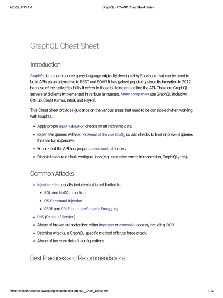 Graph QL | PDF