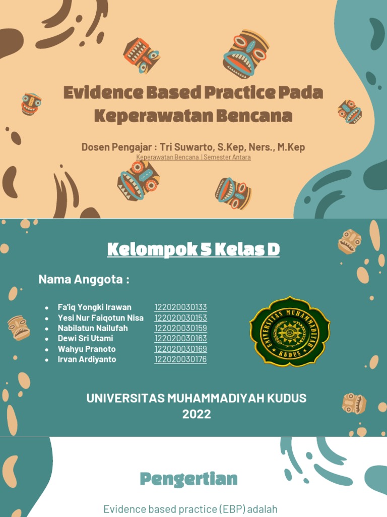 K.5 - Ebp - Kelas D - Kep - Bencana | PDF