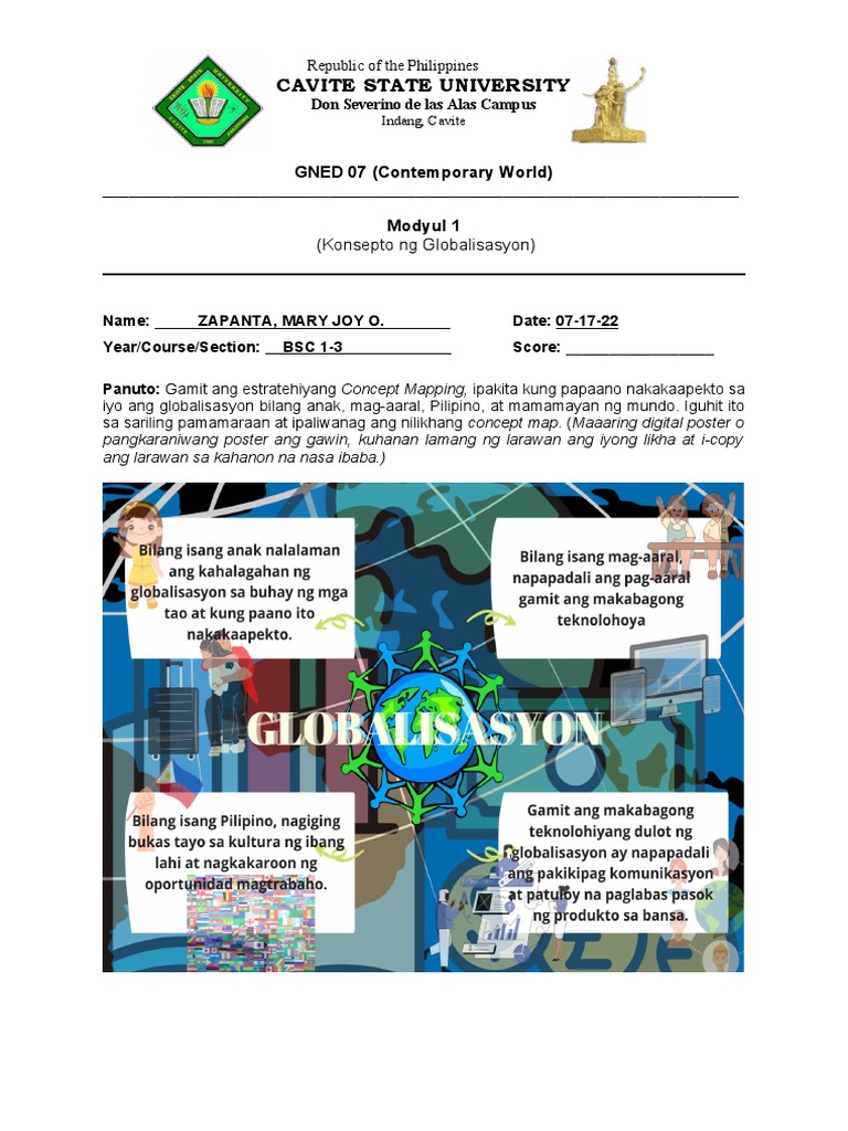 Zapanta, Mary Joy O. - Module-1 | PDF