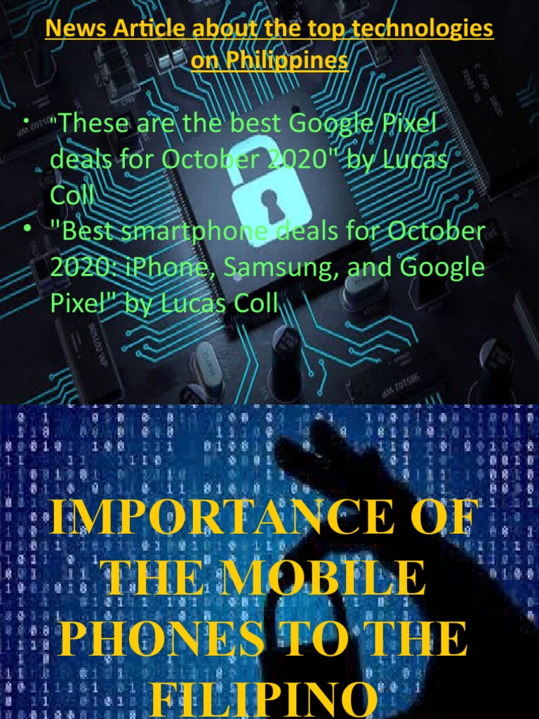 Importance and Effects of Mobile Phones | PDF | Smartphone | Mobile Phones