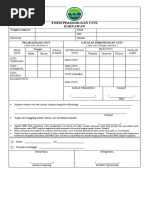 FORM PENGAJUAN CUTI IZIN Terbaru | PDF