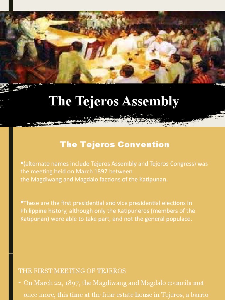The Tejeros Assembly | PDF | Philippines | Wars Of Independence