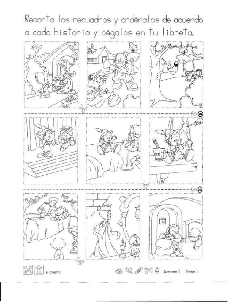 Cuentos en Orden Cronologico | PDF
